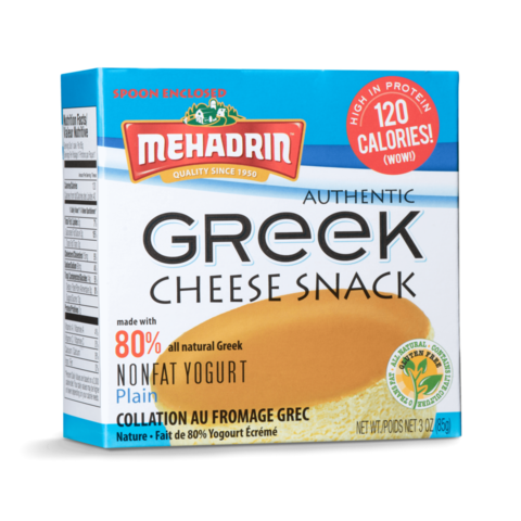 Greek Cheese Snack, 3 Oz. - Mehadrin Dairy